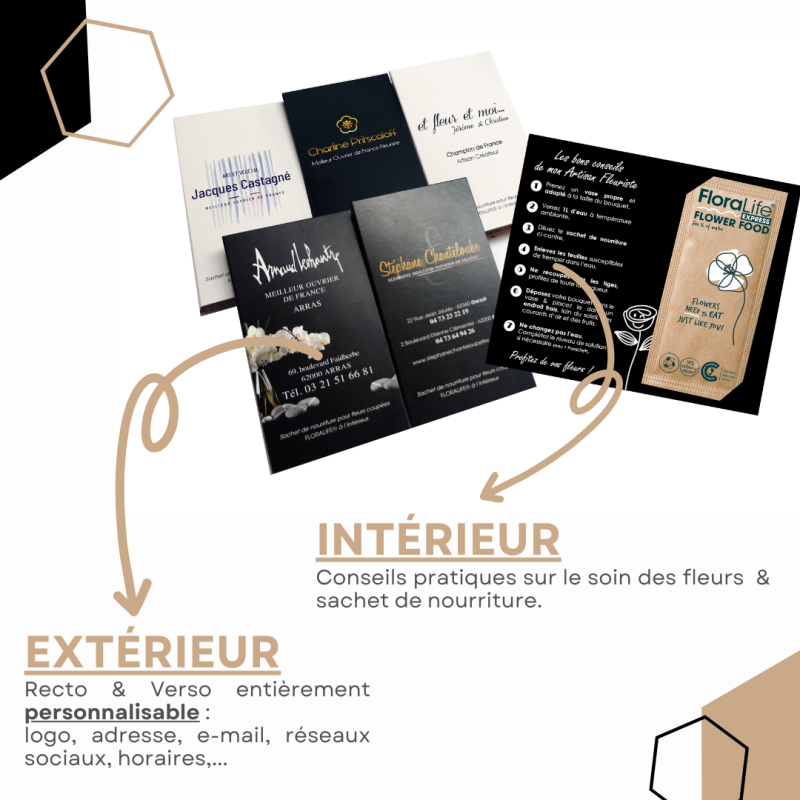 OFFRE EXCLUSIVE Leaflet personnalisé. Votre porte sachet personnalisé à ...