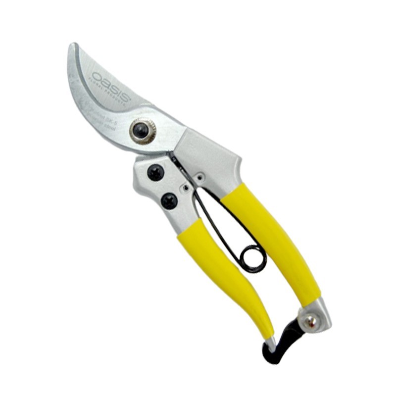 Oasis® Sécateur Fleuriste en acier japonais de 18 cm pour couper fleurs ...